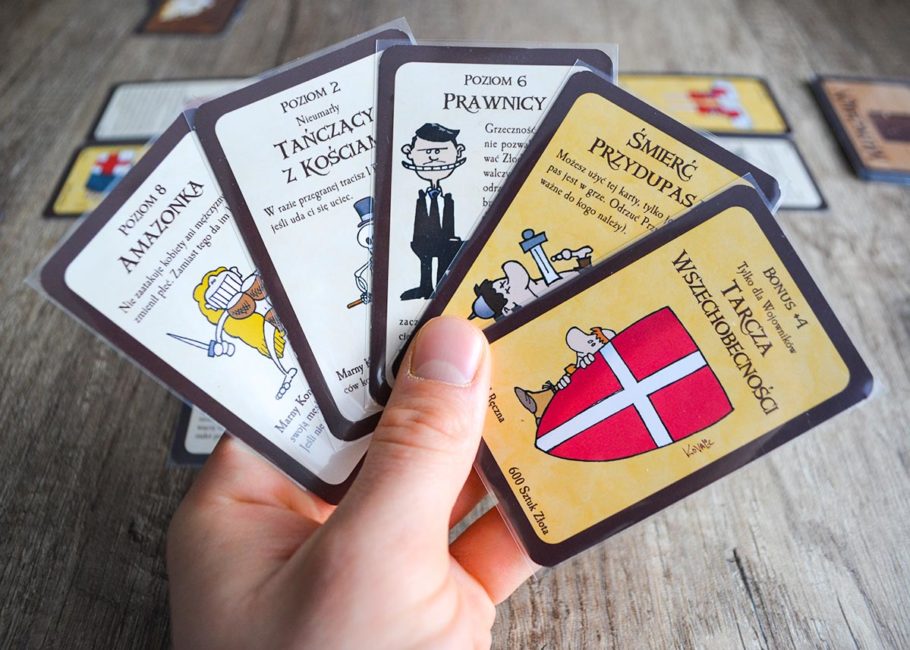 Munchkin gra karciana - złośliwość w "klimacie" RPG - recenzja